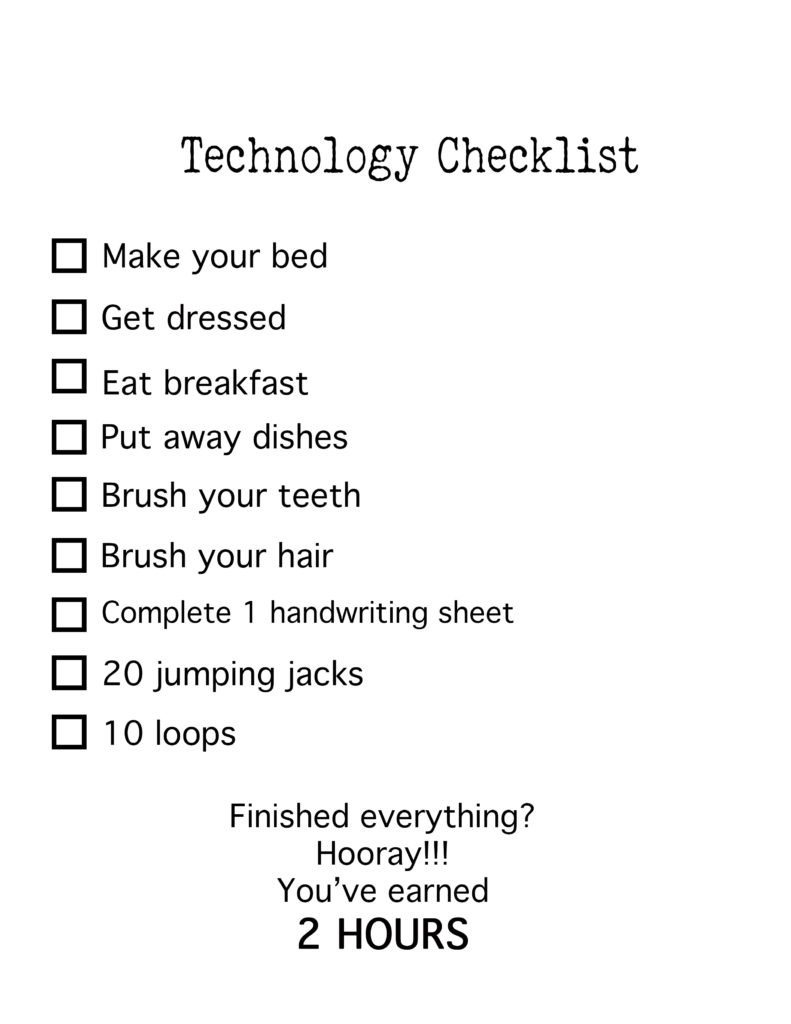 Summer Technology Checklist (and Freebie!) - write cook create
